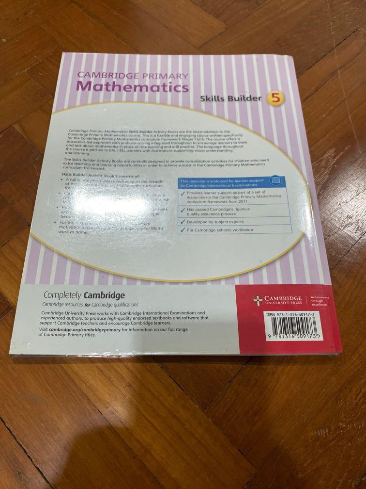 Cambridge Primary Mathematics Skills Builder - 5, Hobbies & Toys, Books ...