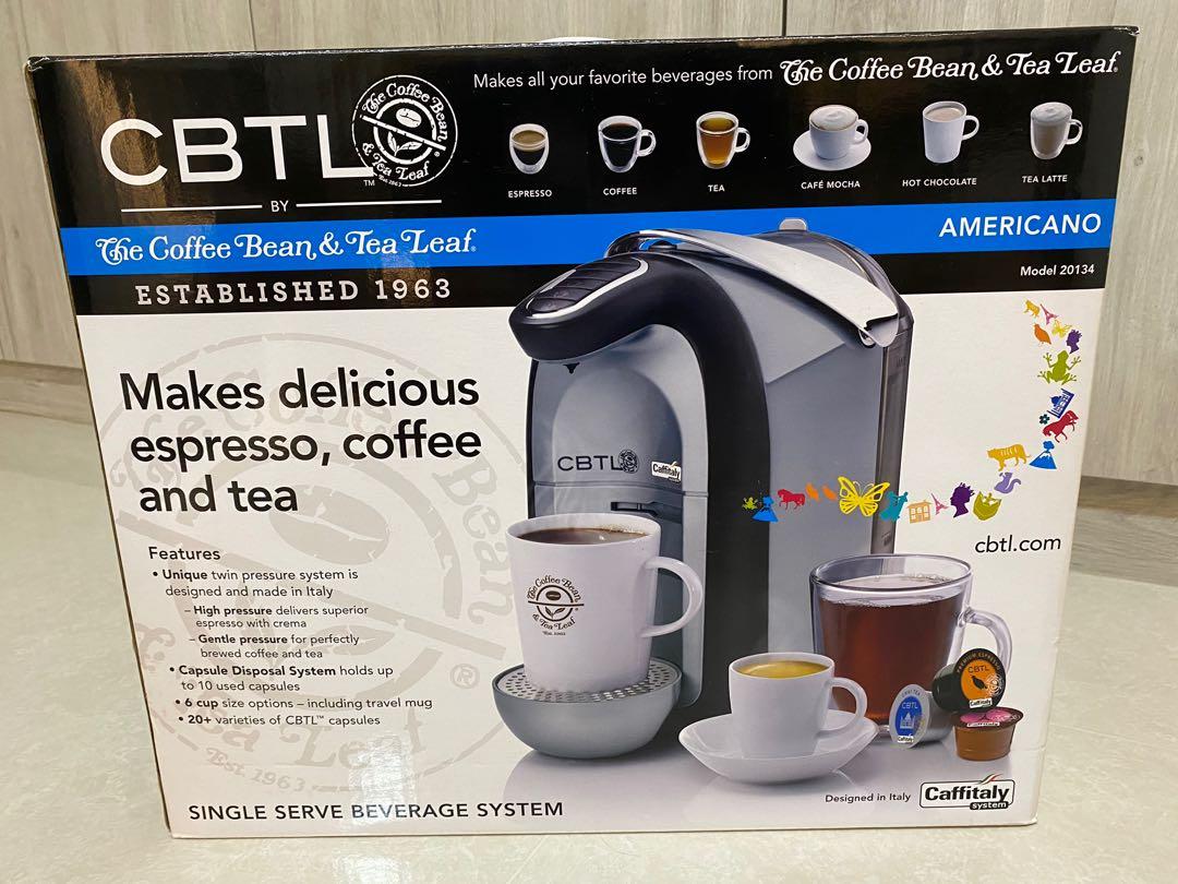 CBTL single serve beverage system AMERICANO model 20134, TV & Home ...
