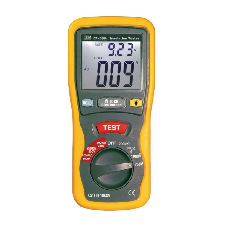 CEM Insulation Tester, Commercial & Industrial, Industrial Equipment on ...