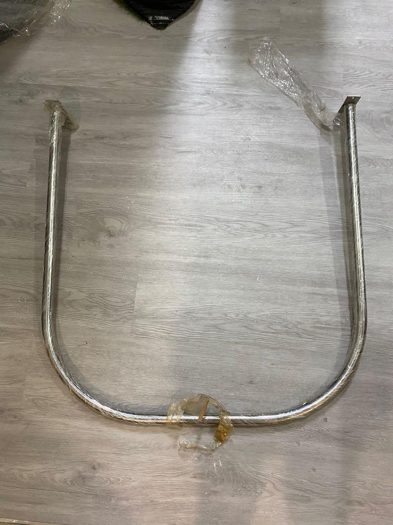 Changing / Fitting room rail for retail, Furniture & Home Living, Home ...