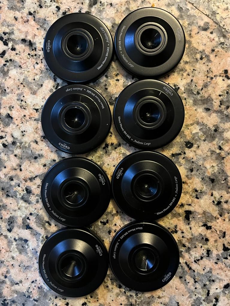 Chord company silent mount speaker/rack isolation, Audio, Other Audio ...