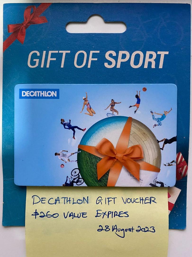 Decathlon Gift Voucher, Tickets & Vouchers, Vouchers on Carousell