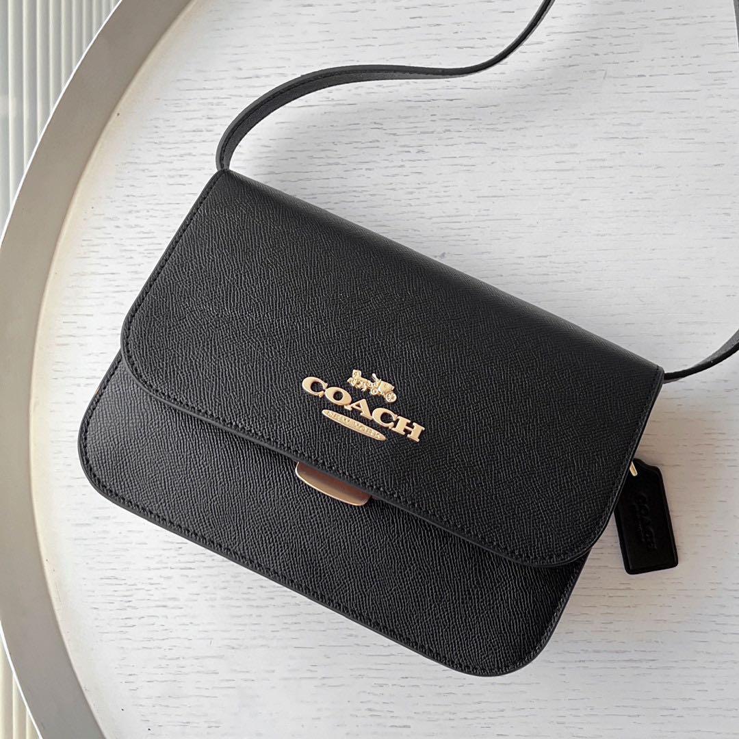 COACH BRYNN FLAP CROSSBODY IN SIGNATURE CANVAS, Women's Fashion, Bags ...