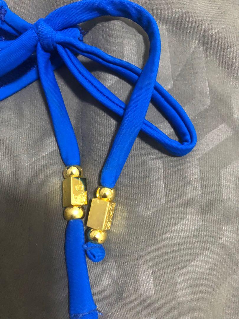 Cobalt Blue/ Royal Blue Triangle, Women's Fashion, Swimwear, Bikinis ...