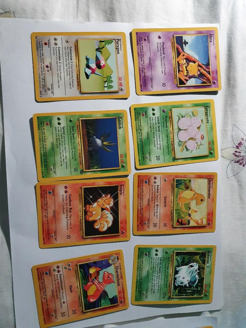 Common pokemon cards, Hobbies & Toys, Toys & Games on Carousell
