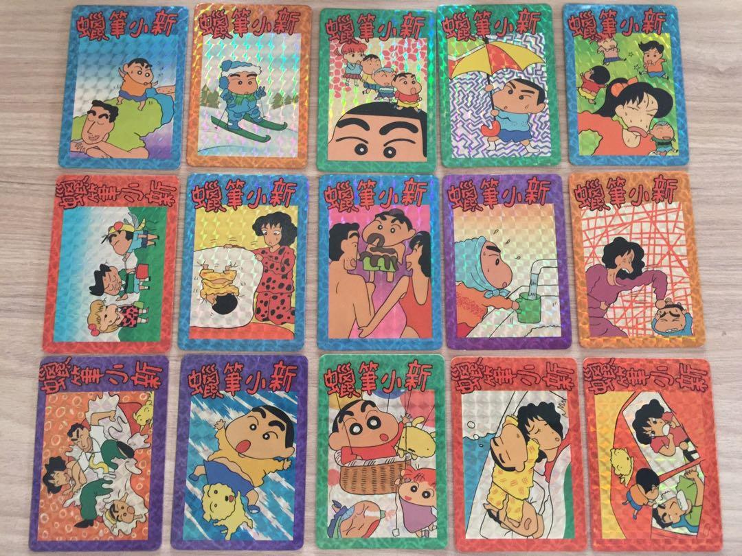 Crayon Shin Chan Shining Cards x 15 pcs, Hobbies & Toys, Toys & Games ...
