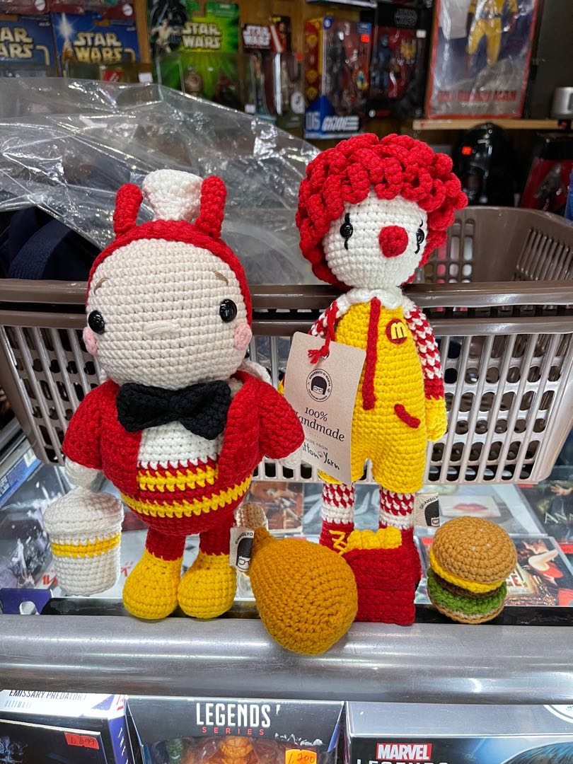 Custom Hand Made Jollibee & McDonalds Made by Filipino Artist ...