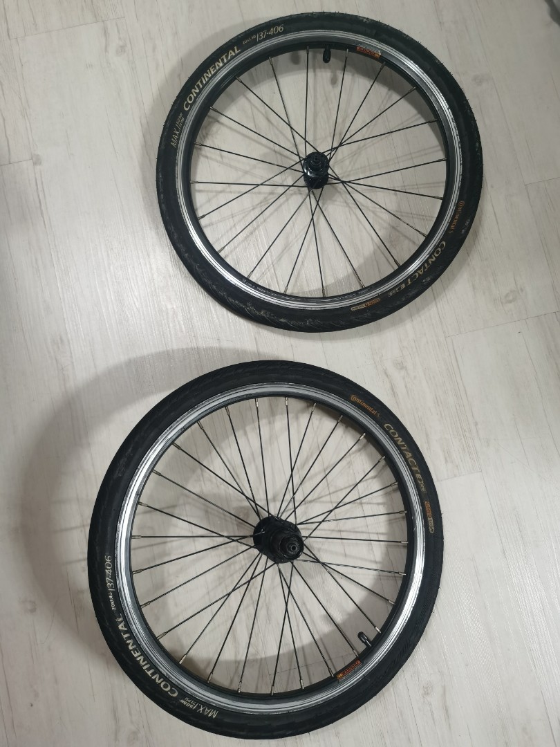 DAHON Wheelset, Sports Equipment, Bicycles & Parts, Parts & Accessories ...