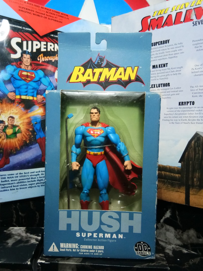 DC Direct Batman Hush Series 2 Superman Action Figure, Hobbies & Toys ...