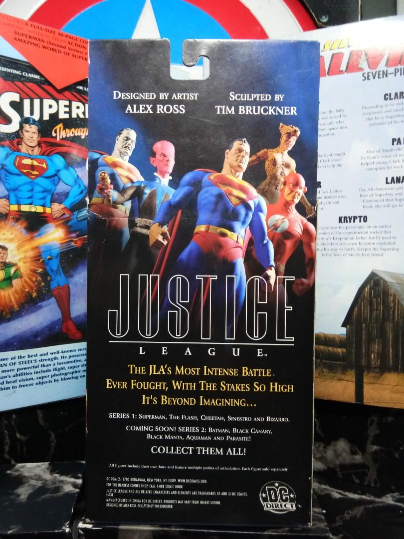 DC Direct Justice League Alex Ross Series 1 Superman Action Figure ...