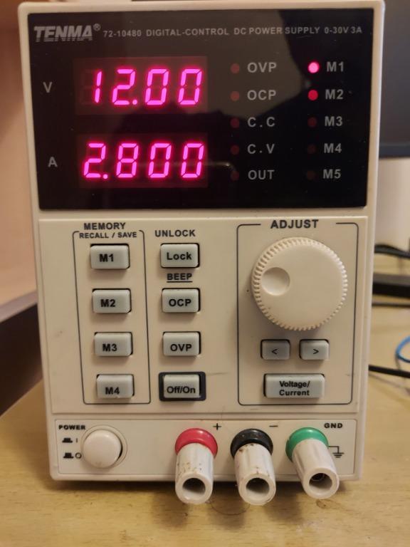 DC Power Suppy ( TENMA 72-10480 Bench Power Supply), TV & Home ...