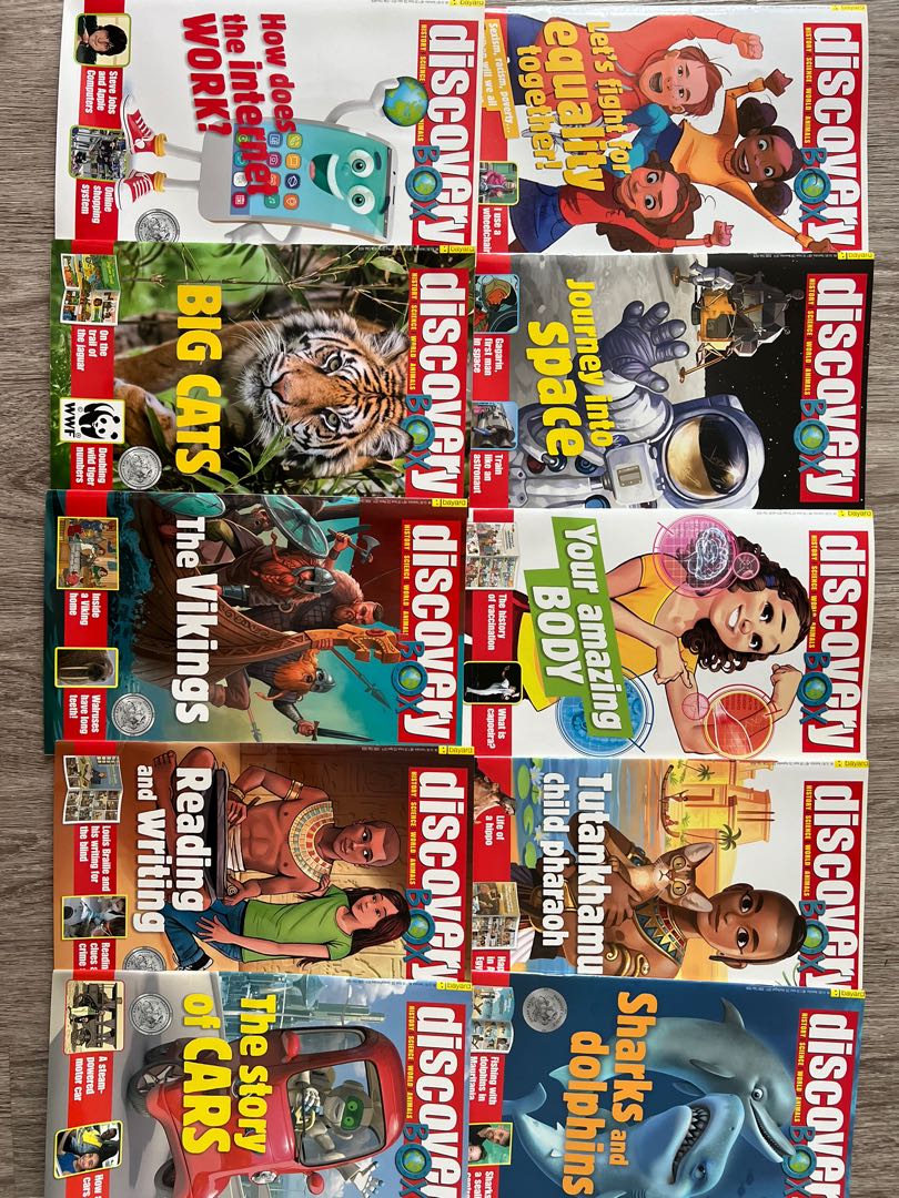 Discovery Box Magazines for kids, Hobbies & Toys, Books & Magazines ...