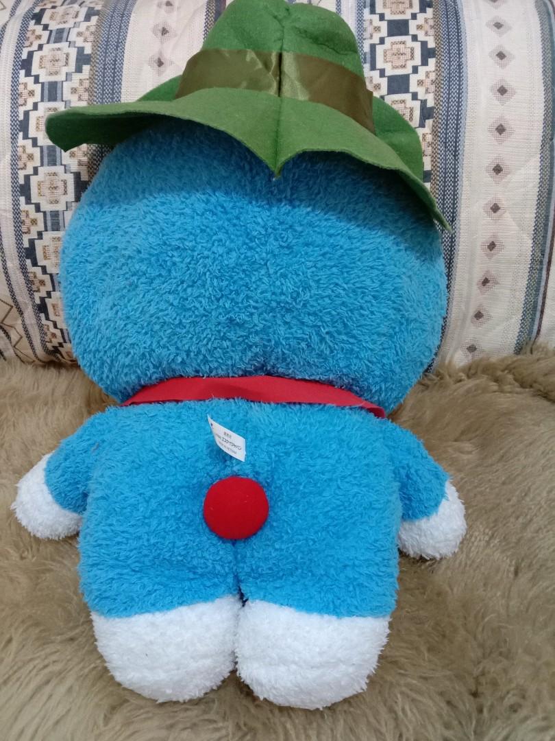 DORAEMON PLUSH IN GREEN HAT, 20 INCHES, Hobbies & Toys, Toys & Games on ...