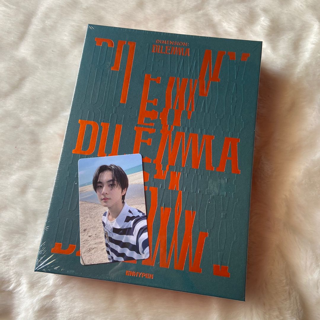 Enhypen Jungwon tamed-dashed pob with ODYSSEUS sealed album, Hobbies ...