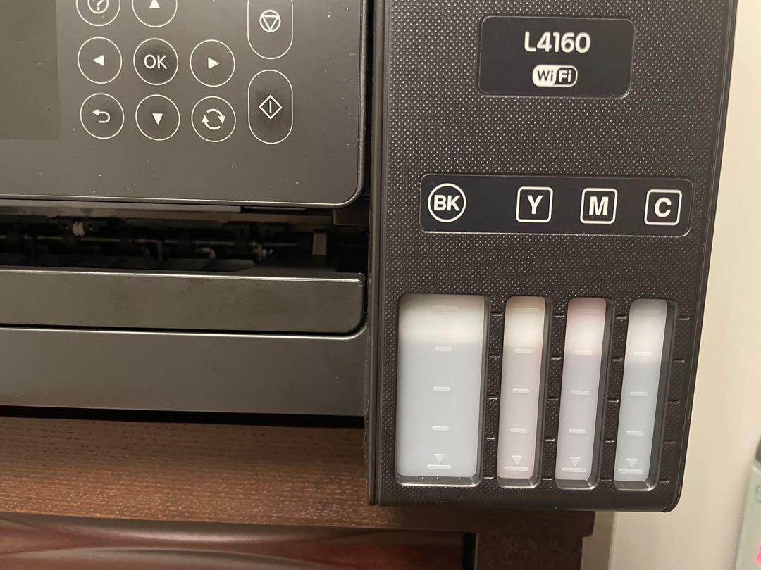 Epson Inktank Printer L4160 +Ink bottles, Computers & Tech, Printers ...