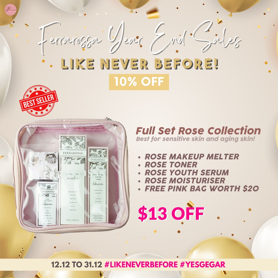 Ferrarossa Year End Sale - Full set rose collection, Beauty & Personal ...