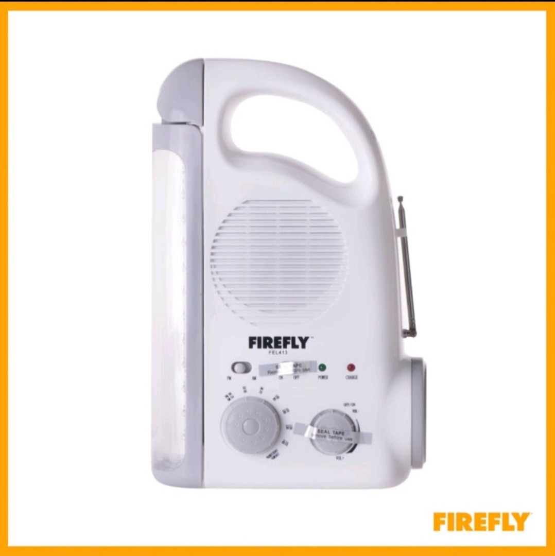 Firefly Led Multi-Function Desk and Spot Lamp with AM/FM Radio (FEL413 ...