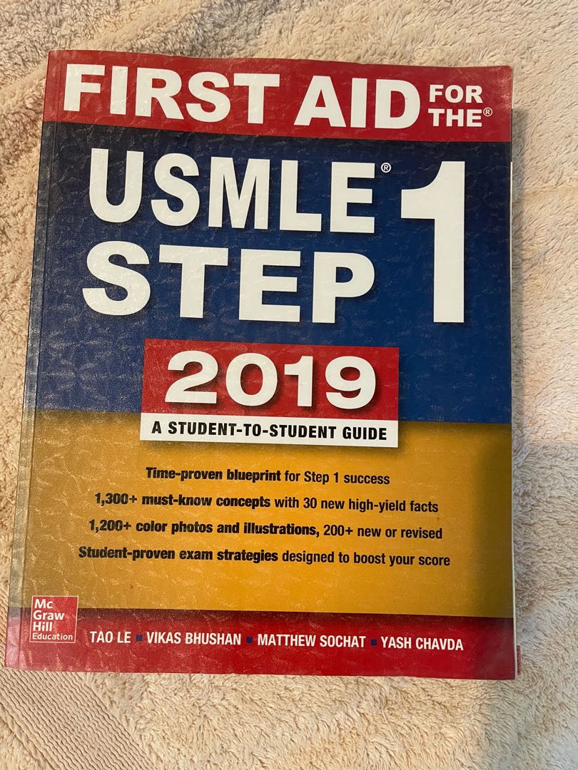 First Aid USMLE Step 1 2019, Hobbies & Toys, Books & Magazines ...