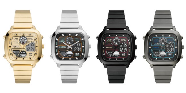 Fossil Retro Analog-Digital FS5891 stainless steel watch, Men's Fashion ...