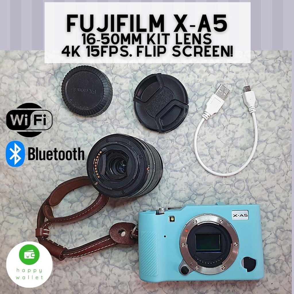FUJIFILM X-A5 Mirrorless Camera with 16-50mm 24 MP (Used physical ...
