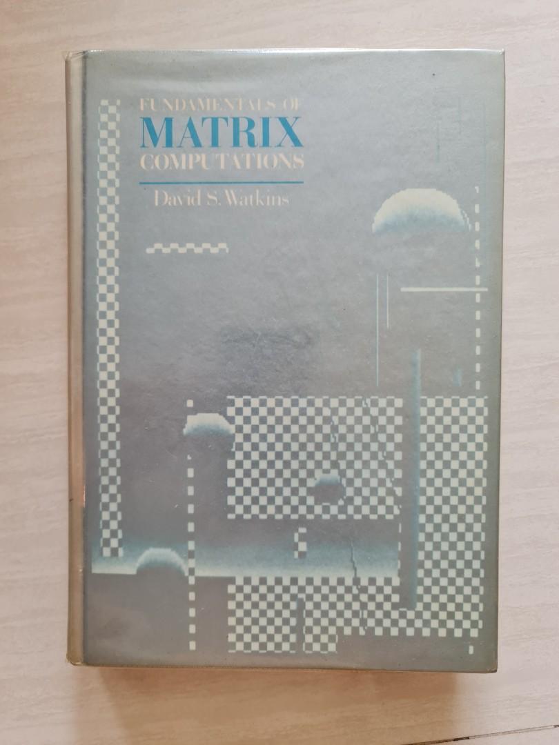 Fundamentals of Matrix Computations, Hobbies & Toys, Books & Magazines ...