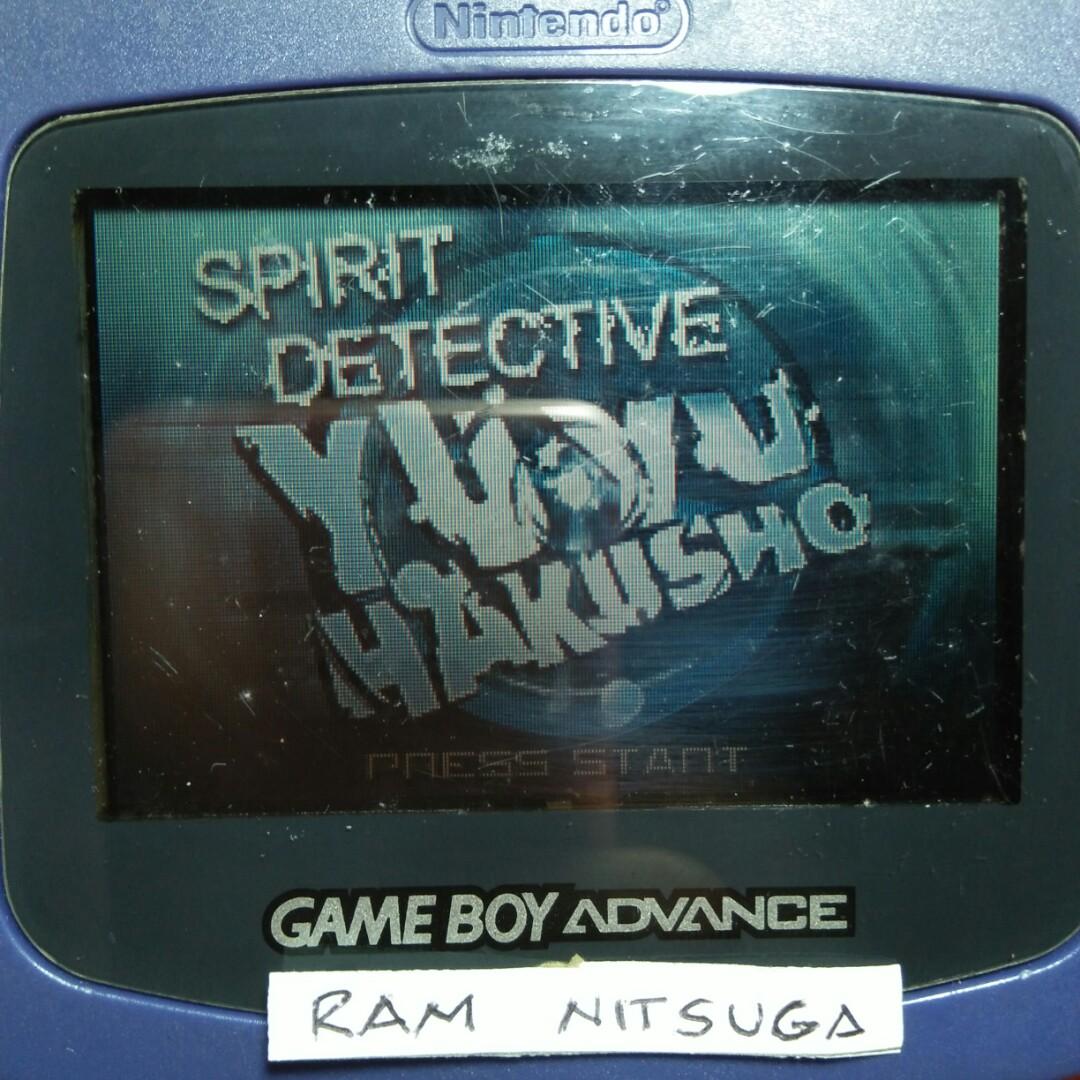 Gameboy Advance AGB-001 Indigo GBA, Video Gaming, Video Game Consoles ...