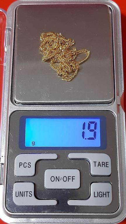 Gold Necklace BARBADA, OVAL LINK, ROPE CHAIN / 18k Gold / 14k Gold (2/2 ...