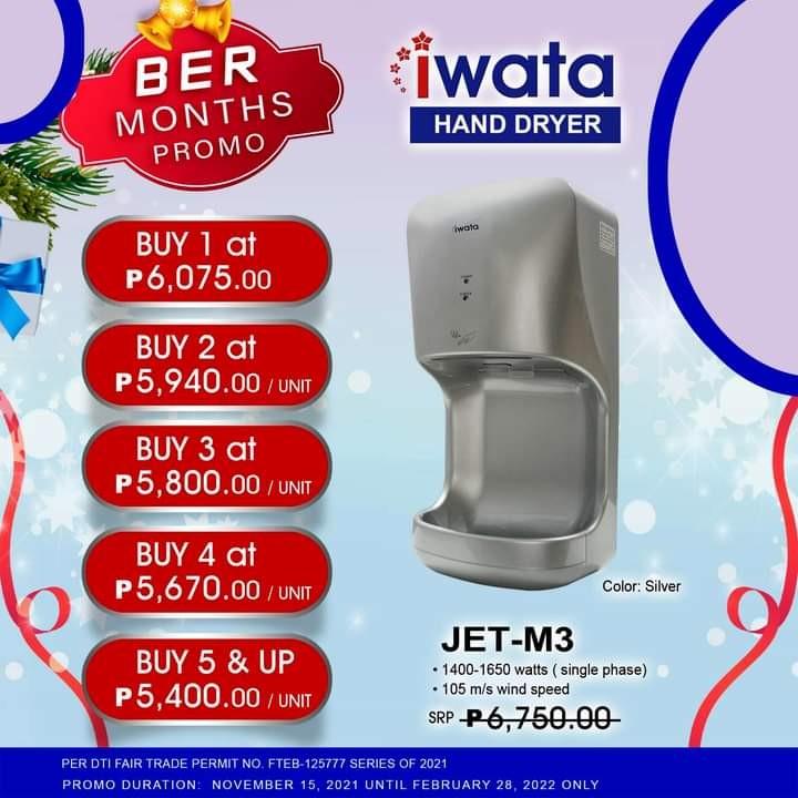 Hand Dryer Jet M3, TV & Home Appliances, Other Home Appliances on Carousell