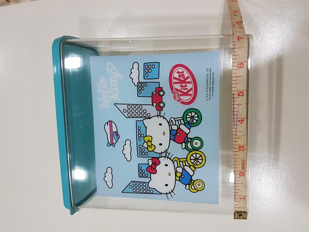 Hello Kitty Kit Kat Container/ Storage, Furniture & Home Living ...