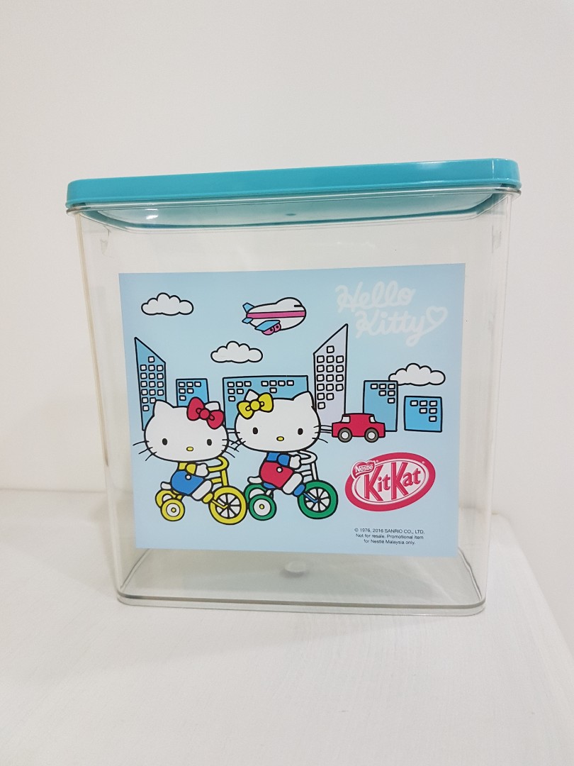 Hello Kitty Kit Kat Container/ Storage, Furniture & Home Living ...