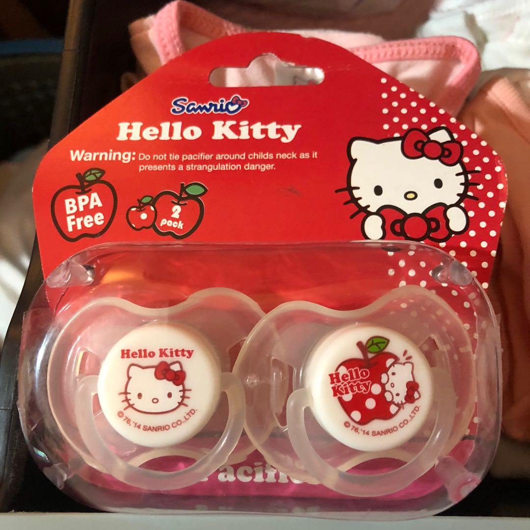 Hello Kitty Pacifier, Babies & Kids, Nursing & Feeding, Soothers ...