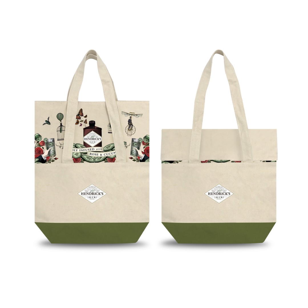 Hendrick's Gin Tote Bag, Women's Fashion, Bags & Wallets, Tote Bags on ...