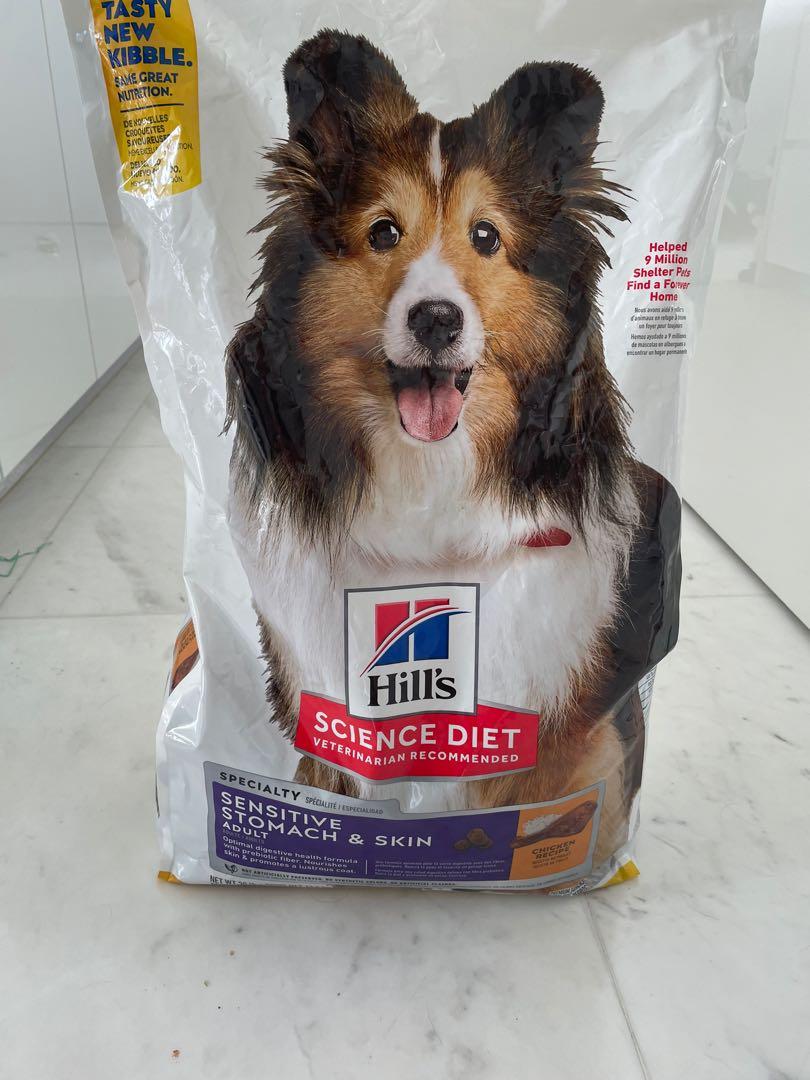 Hills - sensitive stomach &Skin, Pet Supplies, Pet Food on Carousell