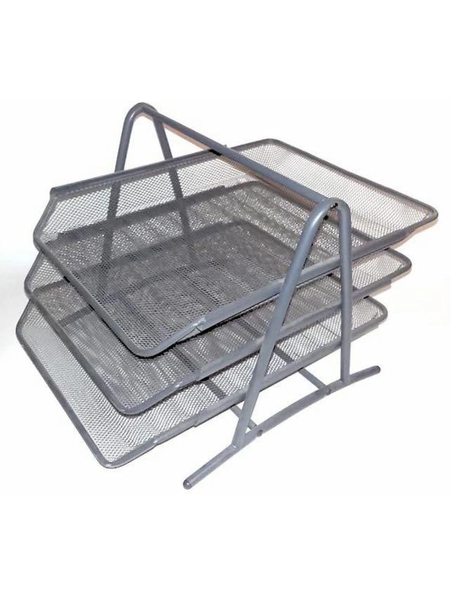 IKEA document/ paper tray in silver, Furniture & Home Living, Furniture ...