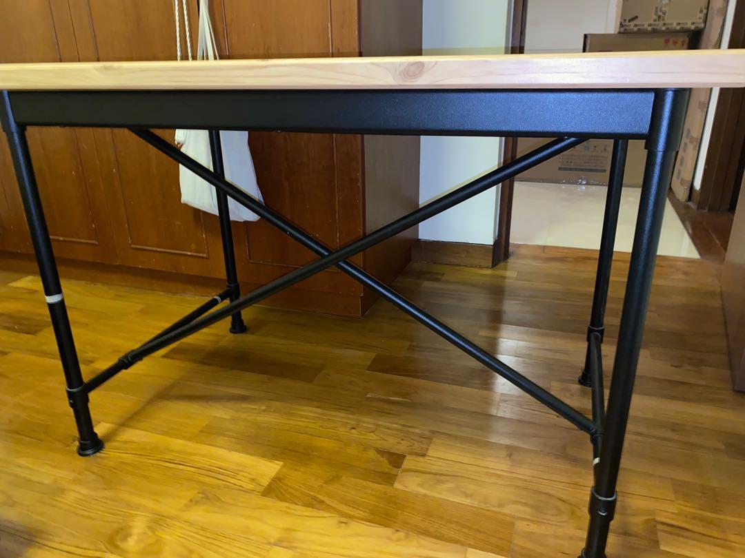 IKEA Kullaberg Wooden Top Table, Furniture & Home Living, Furniture ...