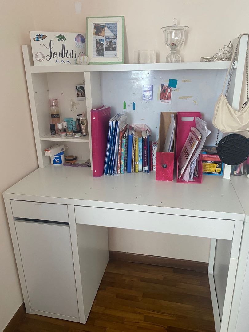 IKEA Study Table, Furniture & Home Living, Furniture, Tables & Sets on ...
