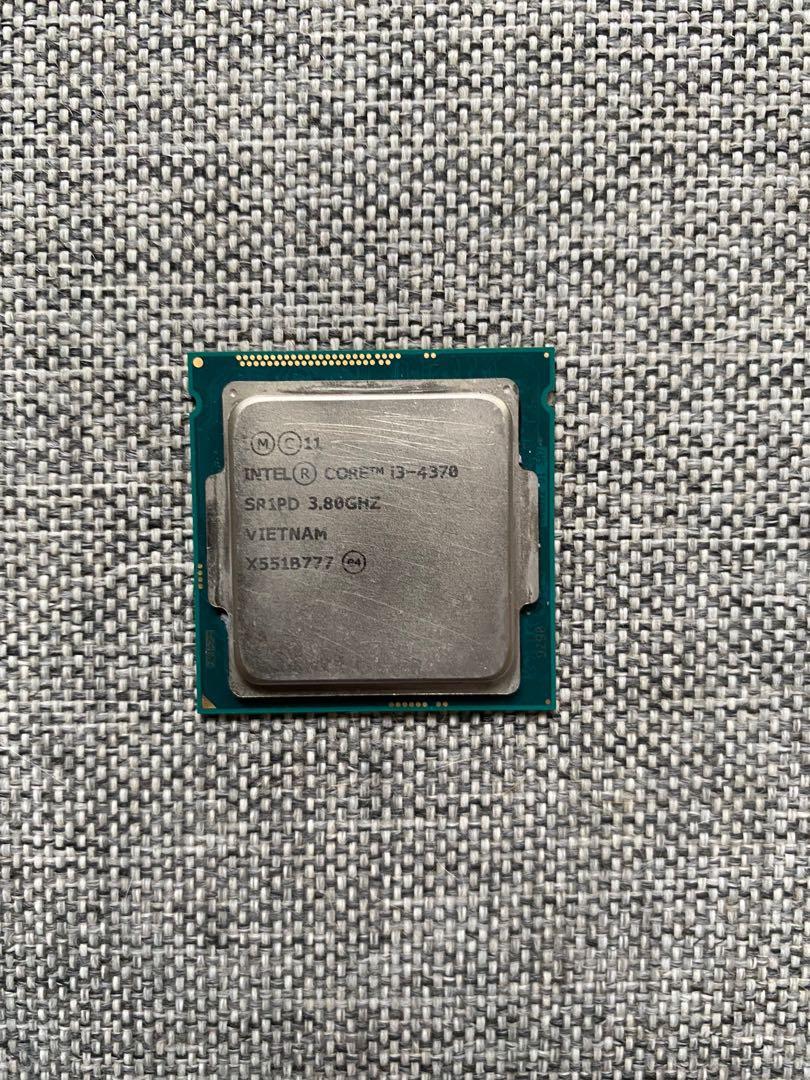 Intel Core I3-4370 @ 3.80Ghz CPU Processor, Computers & Tech, Parts ...