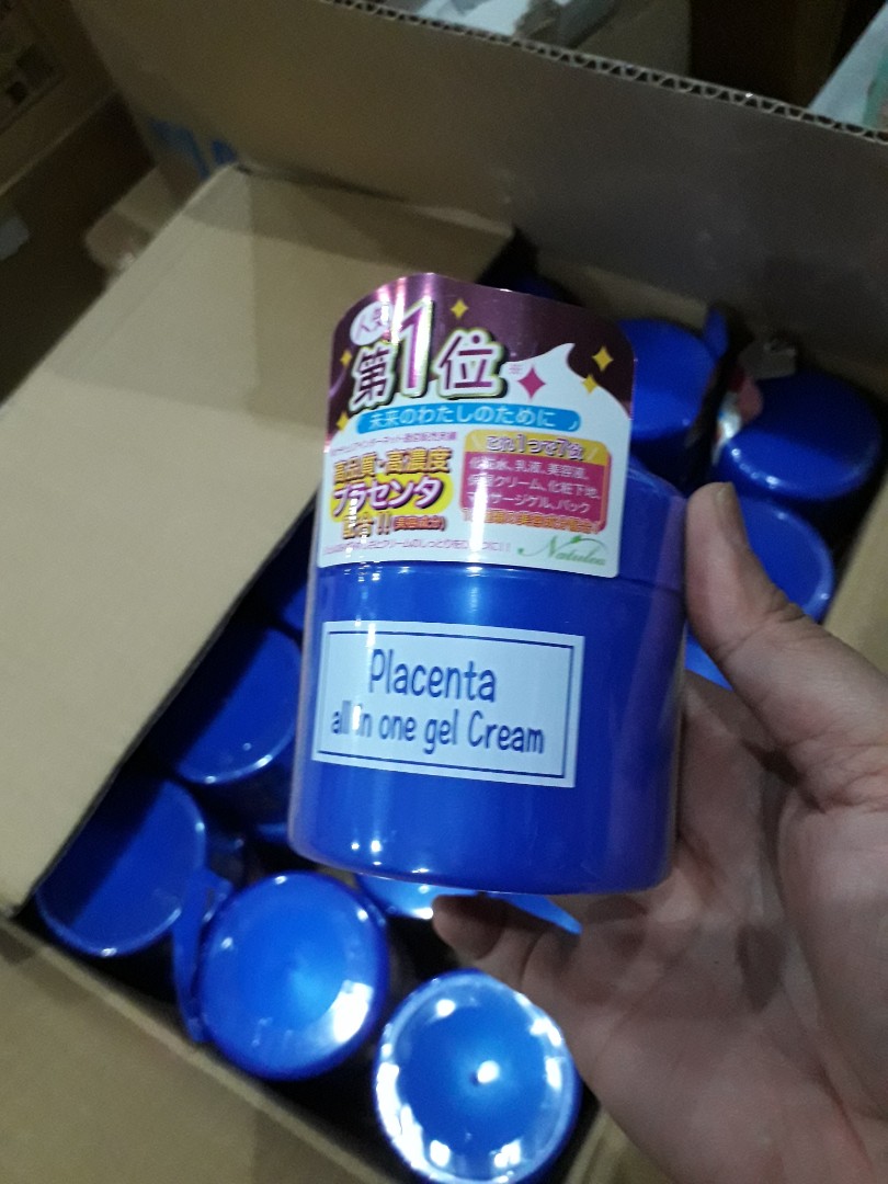 Japan Placenta Cream All in One Gel Cream 200g, Beauty & Personal Care ...