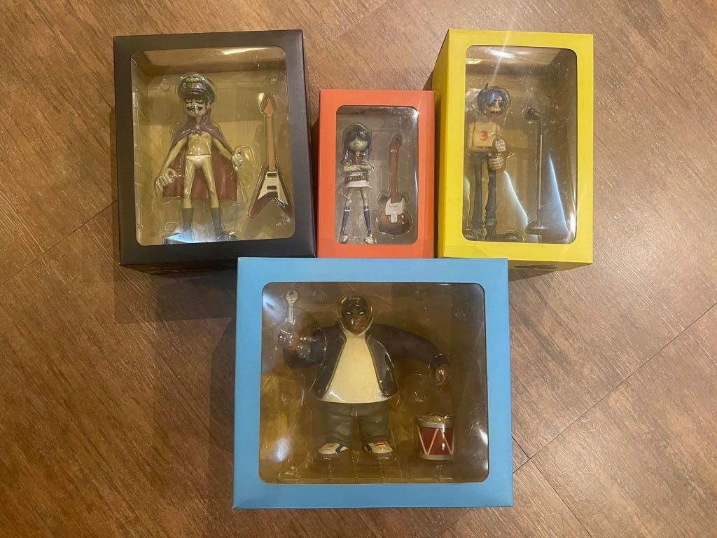 KIDROBOT GORILLAZ CMYK ART TOYS, Hobbies & Toys, Toys & Games on Carousell