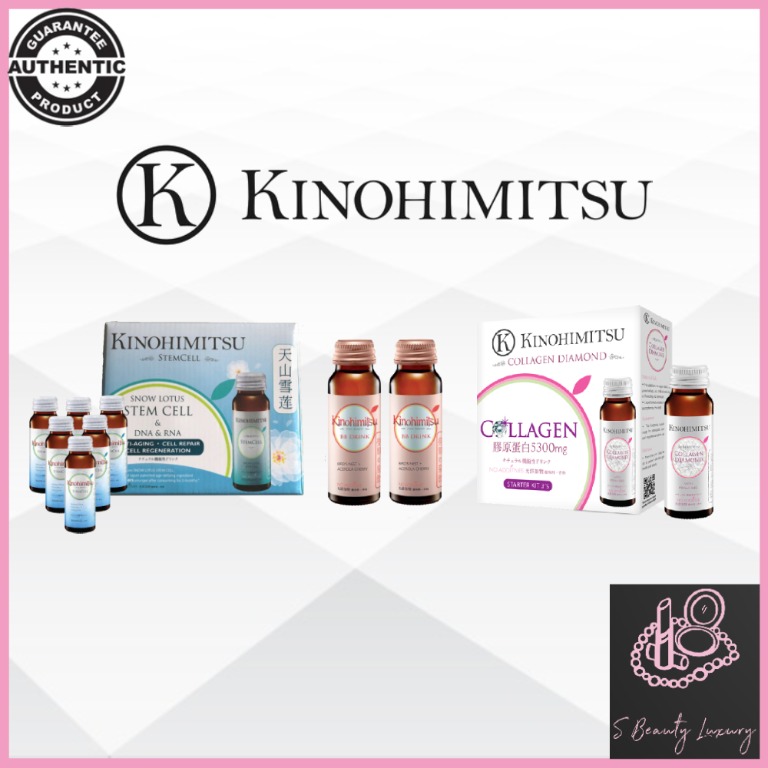 Kinohimitsu Stem Cell / BB Drink / Collagen Diamond, Health & Nutrition ...