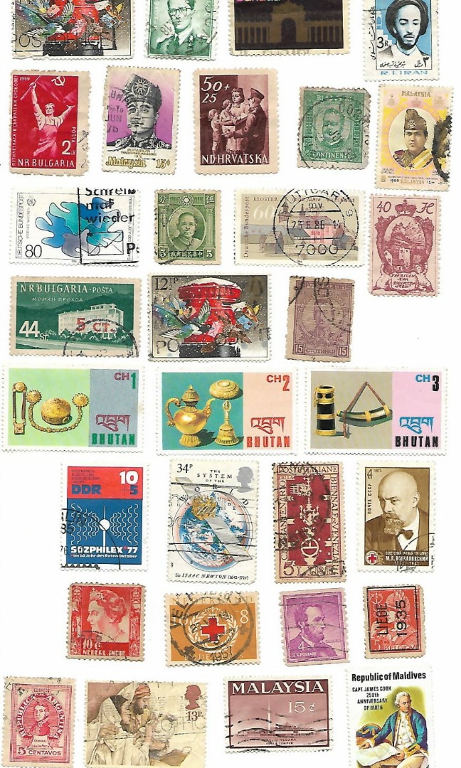 Koleksi Perangko kuno internasional, Antik, Filateli di Carousell