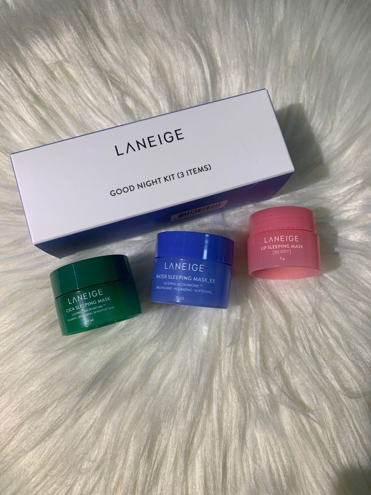Laneige Good Night Kit, Beauty & Personal Care, Face, Face Care on ...