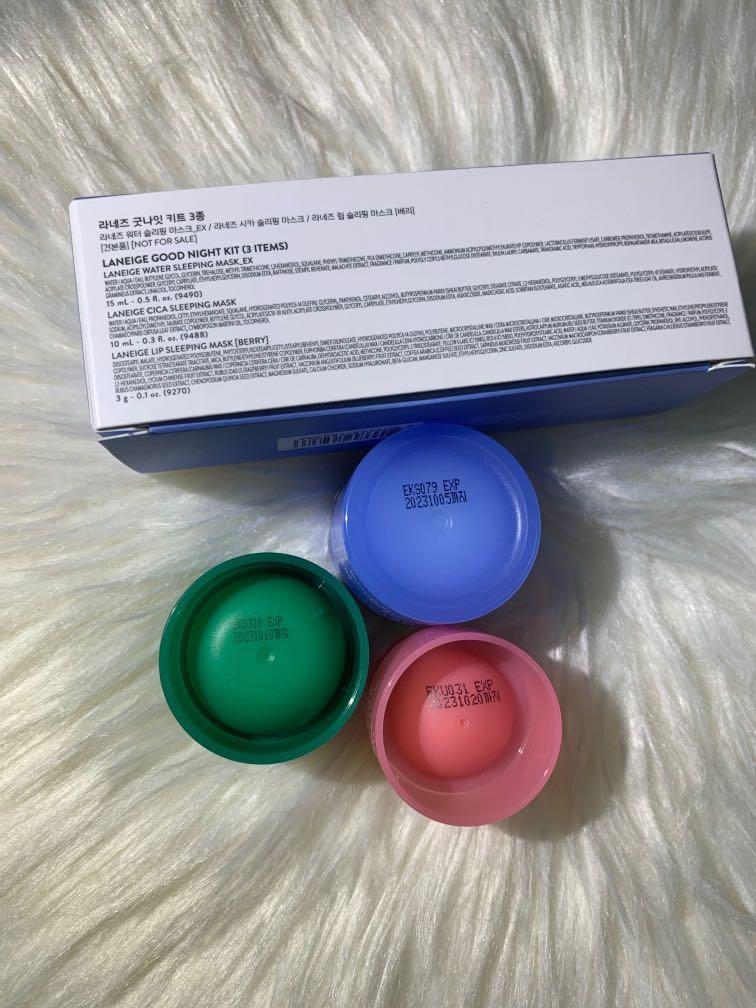 Laneige Good Night Kit, Beauty & Personal Care, Face, Face Care on ...