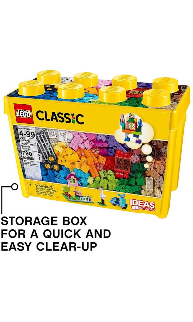 Lego Classic 10698 Large Creative Brick Box, Hobbies & Toys, Toys ...