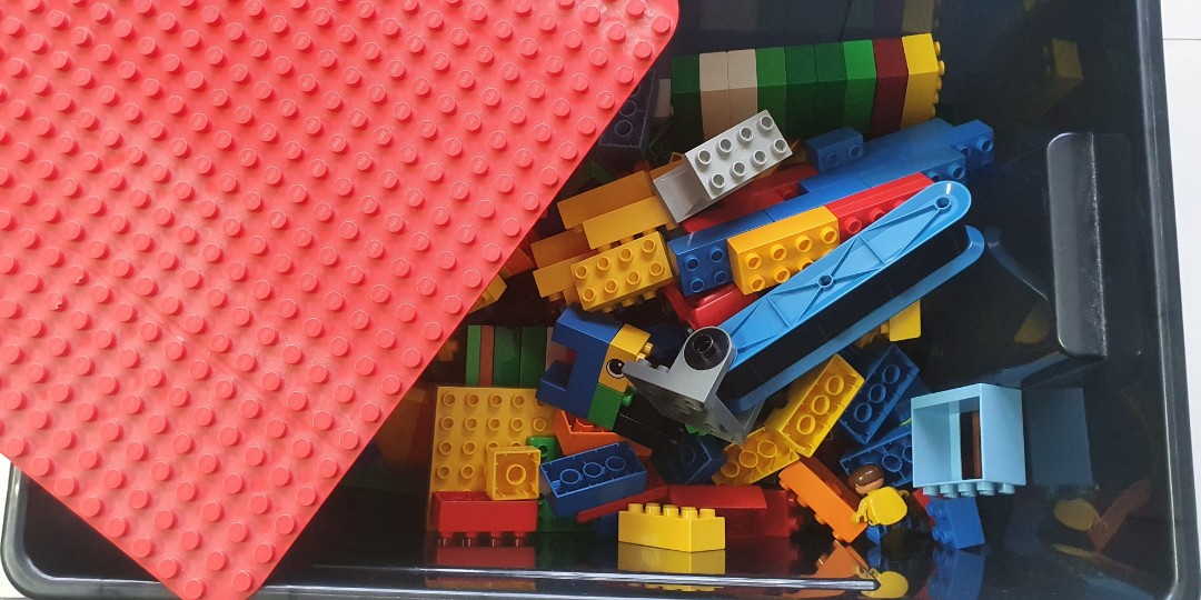 Lego Duplo - Various shapes - All Authentic Lego - include IKEA box ...