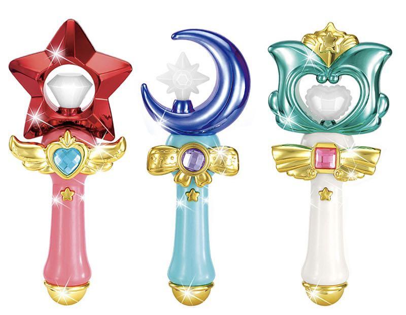 Magic Wand Toy with Music and Light Star Diamond Design Fun for Kids ...