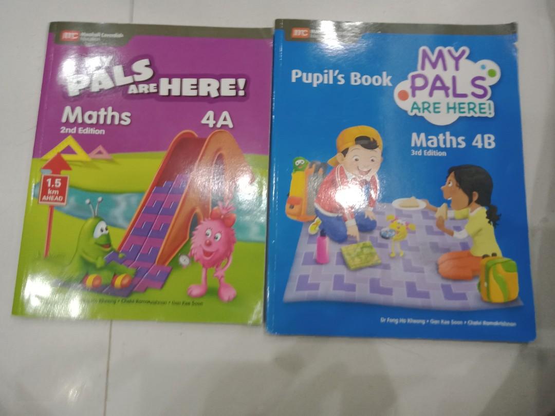 Maths P4 textbooks, Hobbies & Toys, Books & Magazines, Textbooks on ...