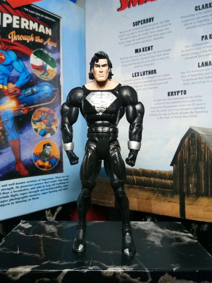 Mattel DC Universe Classics DCUC Wave 6 Superman Black Suit, Hobbies ...