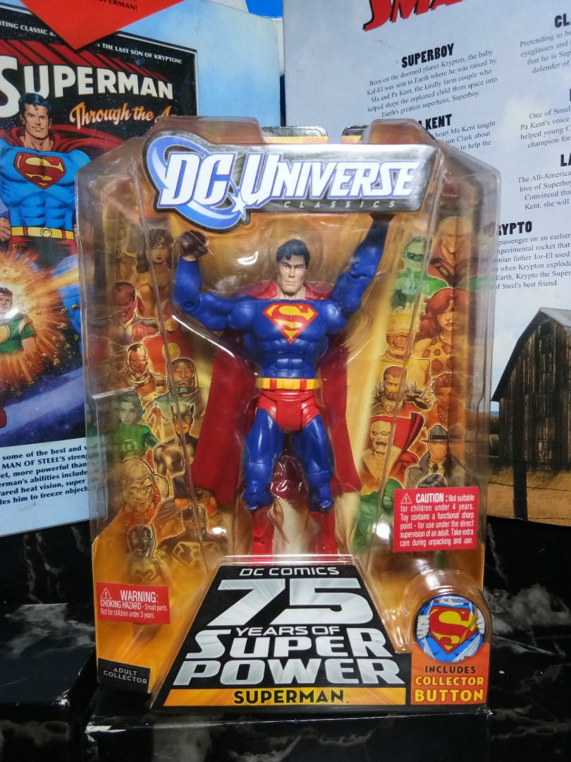Mattel DC Universe Classics DCUC 75th Anniversary Superman Figure ...