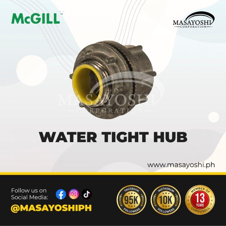 McGill Water Tight Hub 3/4" | Model# WTH075 | Conduit | Conduit Hub ...
